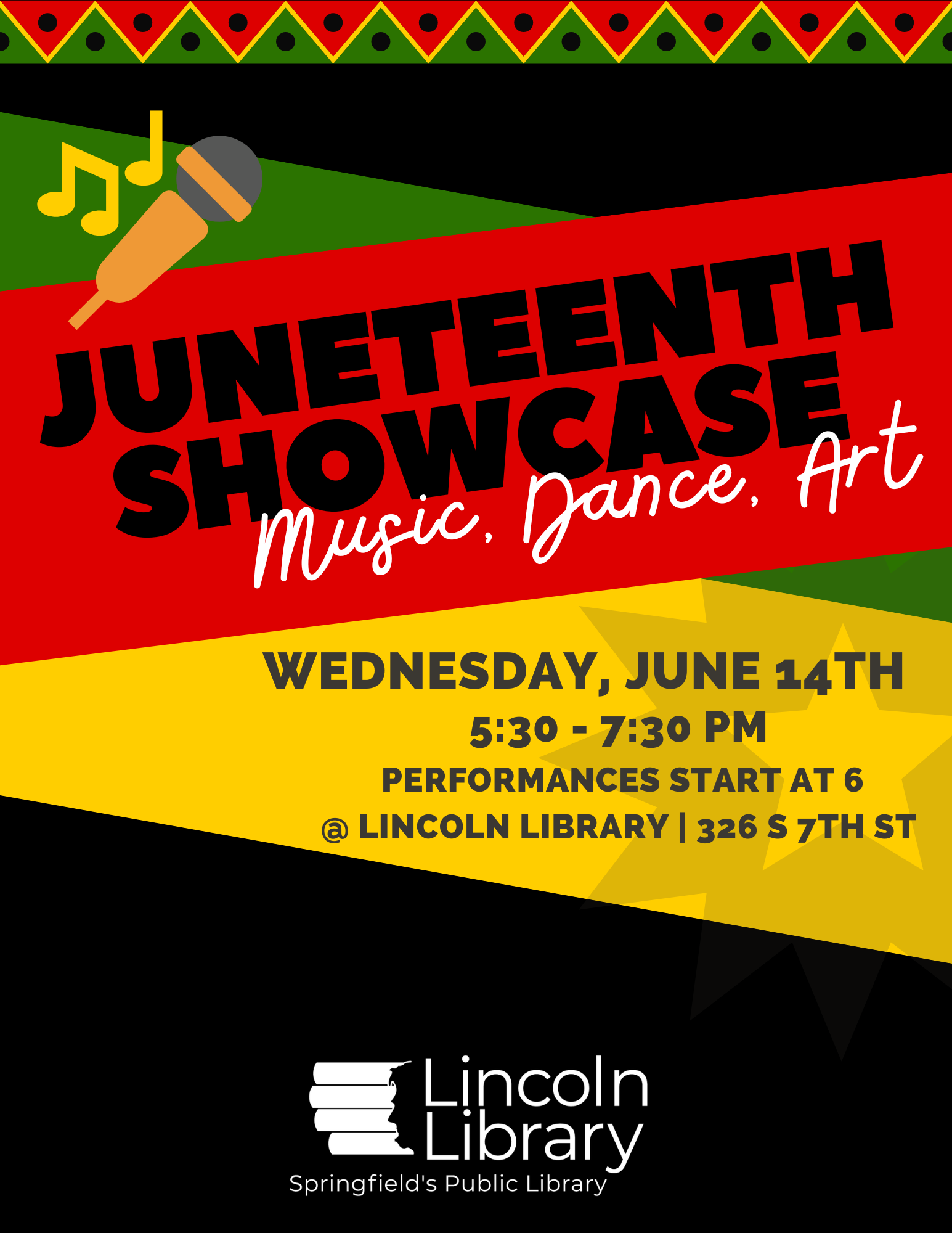 Juneteenth Showcase | Lincoln Library