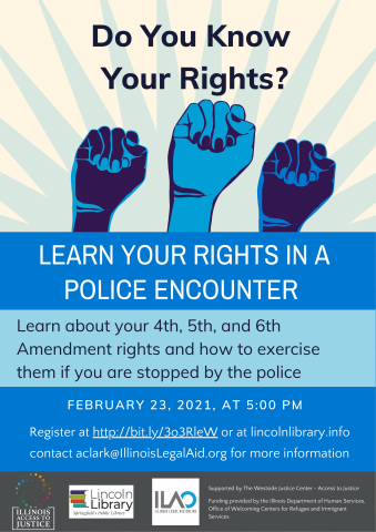 Know Your Rights | Lincoln Library